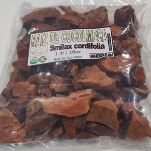 Cocolmeca 16oz Herbal Tea Raiz De Cocolmeca Mexican Herbs Smilax ...