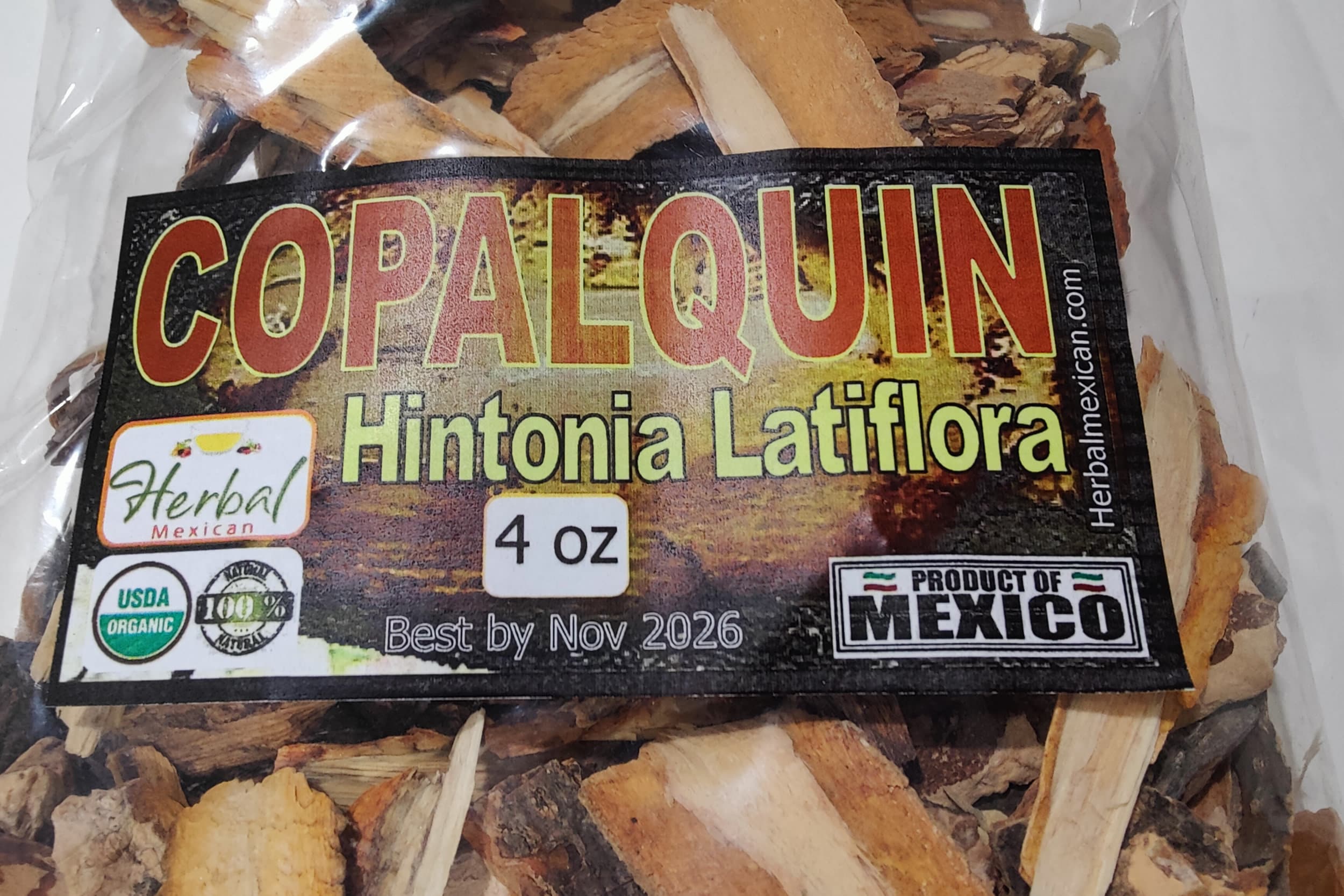 Copalquin 4oz Palo Copache Croton Hierba Amarga Quina amarilla Hintonia ...