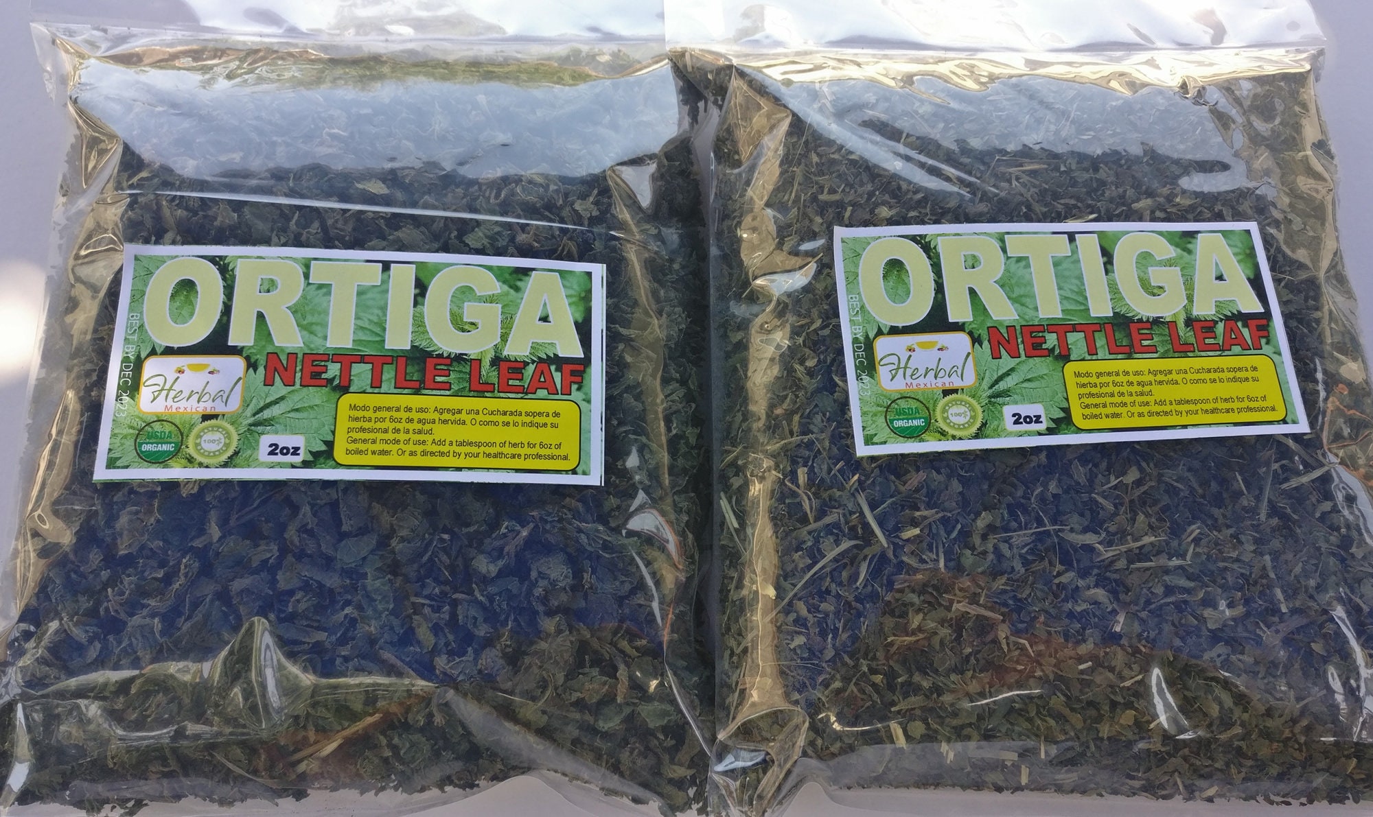 Nettle Leaf Nettle Herb 2oz Ortiga Hortiga Stinging Herb Tea Premium ...