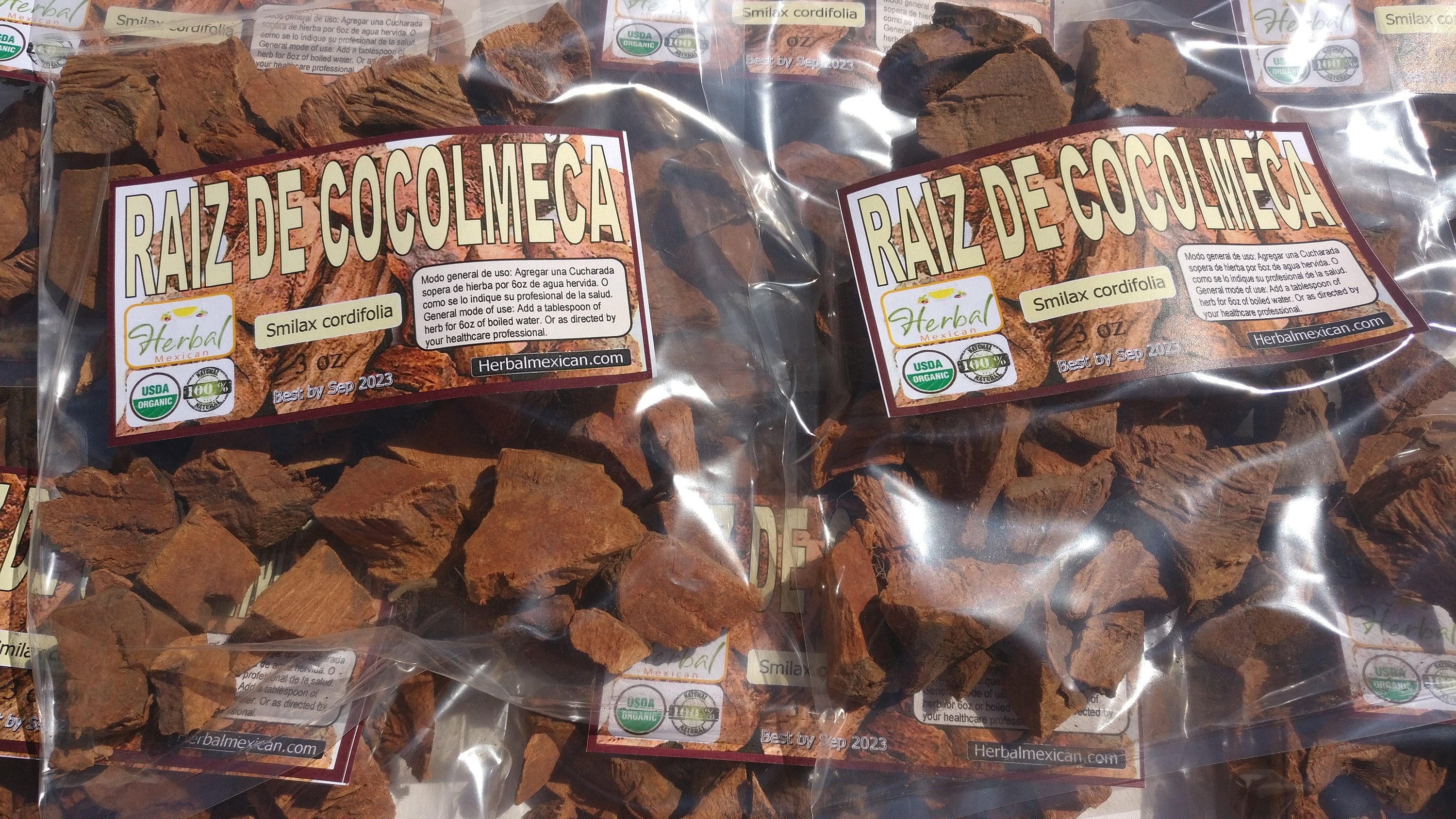 Cocolmeca 4oz Herbal Tea Raiz de Cocolmeca Mexican Herbs Smilax ...