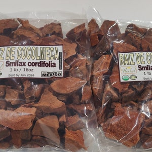 Cocolmeca 16oz Herbal Tea Raiz De Cocolmeca Mexican Herbs Smilax ...
