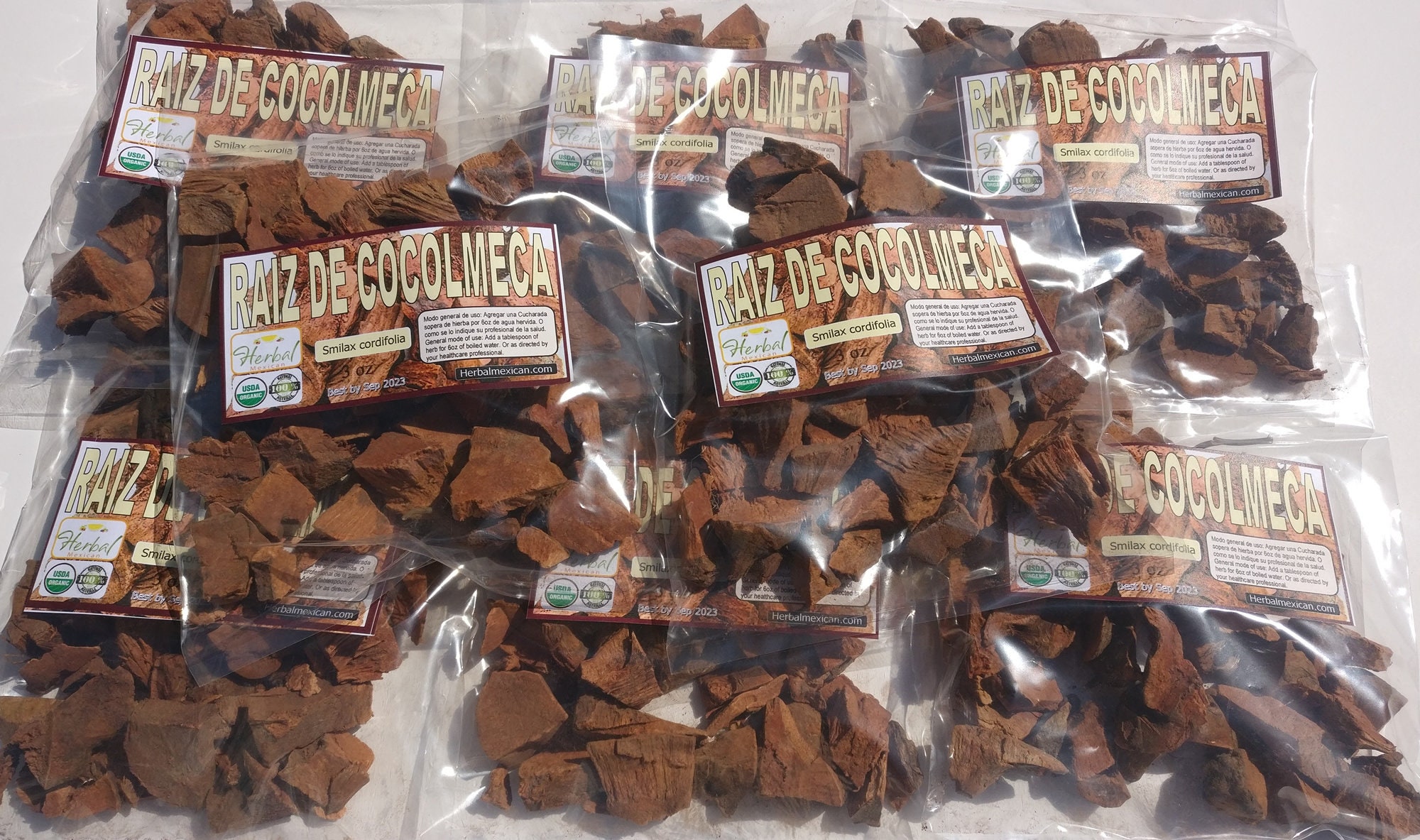 Cocolmeca 4oz Herbal Tea Raiz de Cocolmeca Mexican Herbs Smilax ...