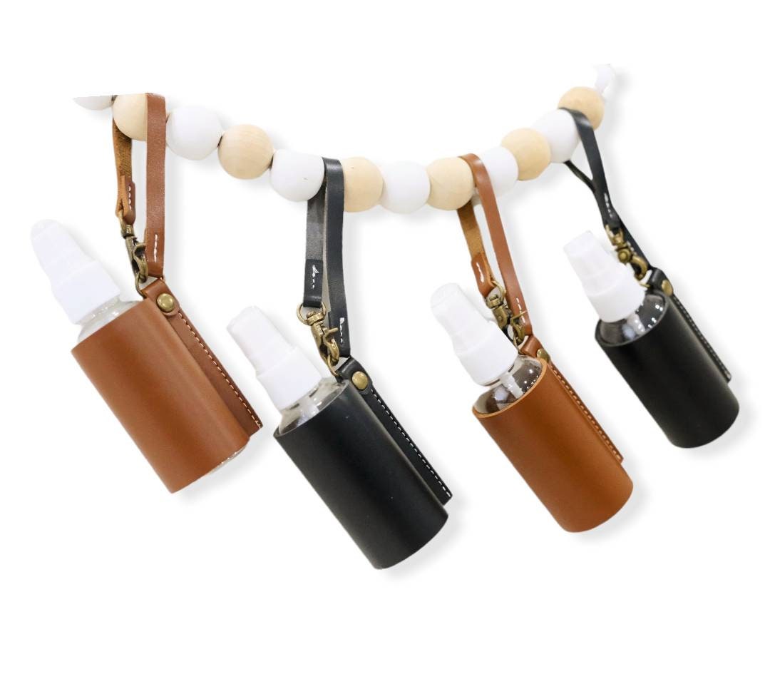 Alcohol Spray Holder Useful Holiday Gift Under 20 Faux Leather Spray ...