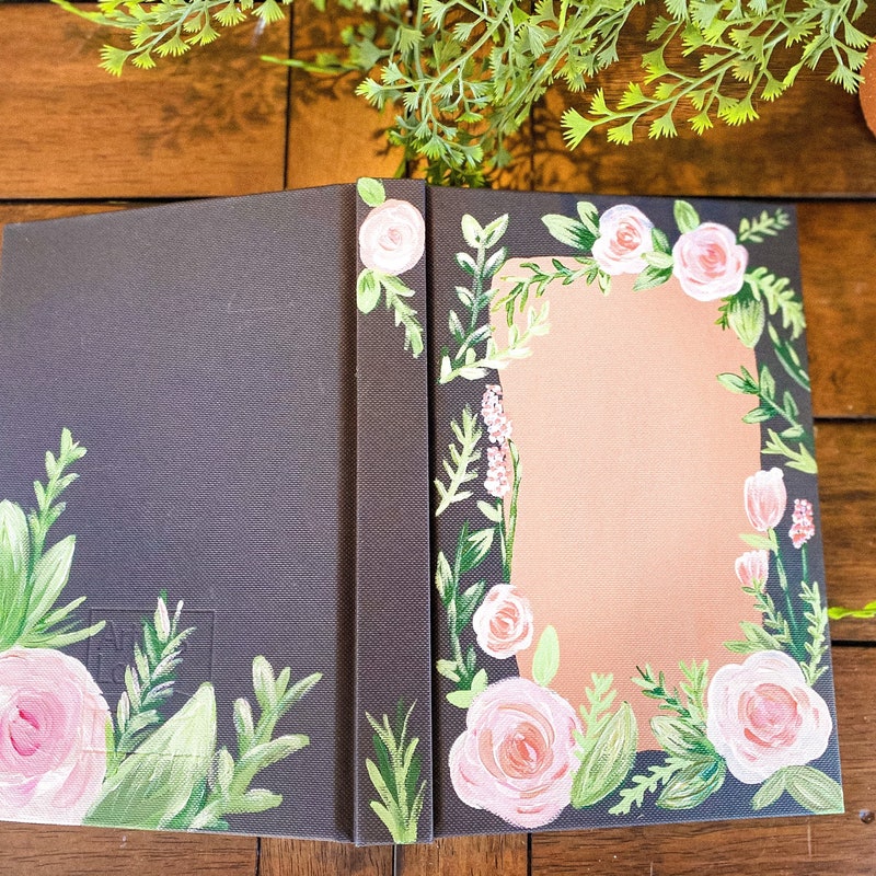 Painted Journal - Etsy