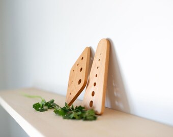 Wooden Herb Stripper. Tasmanian Timber Tool for Stripping Herbs - Etsy