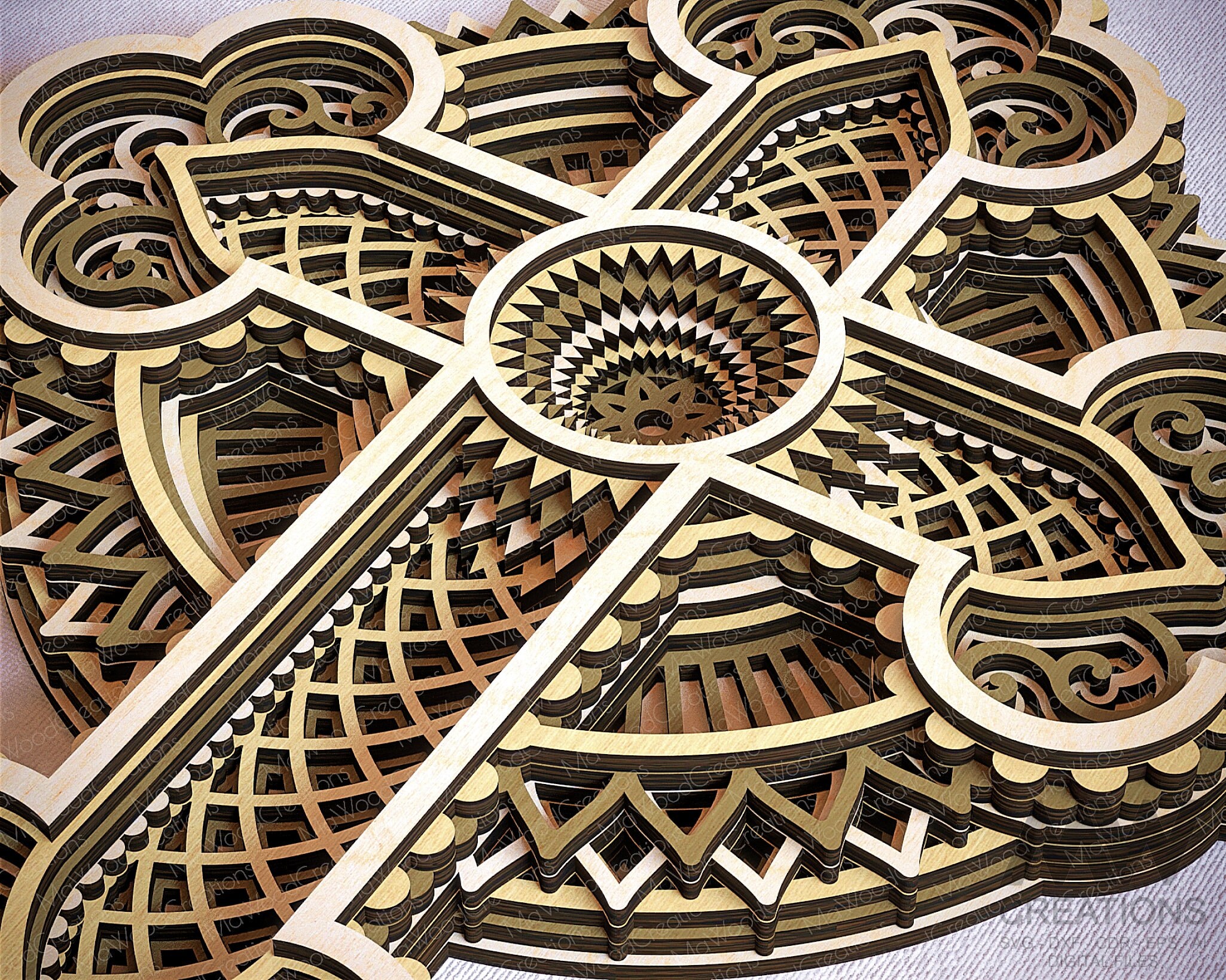 Cruz de corte láser Cruz cristiana SVG para Cricut Cruz de - Etsy México