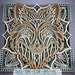 Laser Cut Compass 3D Mandala Svg Files Multilayer Panel, Multi-layer ...