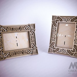 Multi Layer Laser Cut Frame SVG DXF, 4x6 Photo Frame Svg, Laser Cut ...