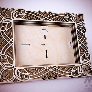 Multilayer Frame Svg, 5x7 Picture Frame Svg, Laser Cut Frame SVG DXF ...