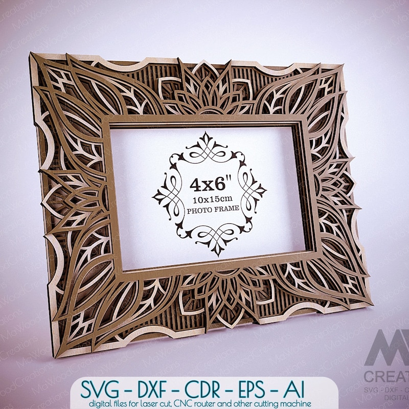 Laser Cut Picture Frame - Etsy
