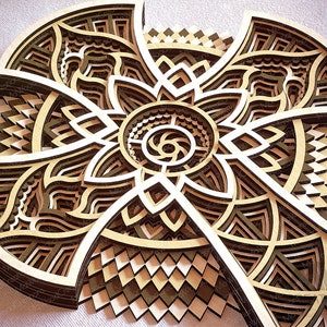 Laser Cut Multilayer Cross Svg Dxf, Christian Cross SVG, Multi Layer ...