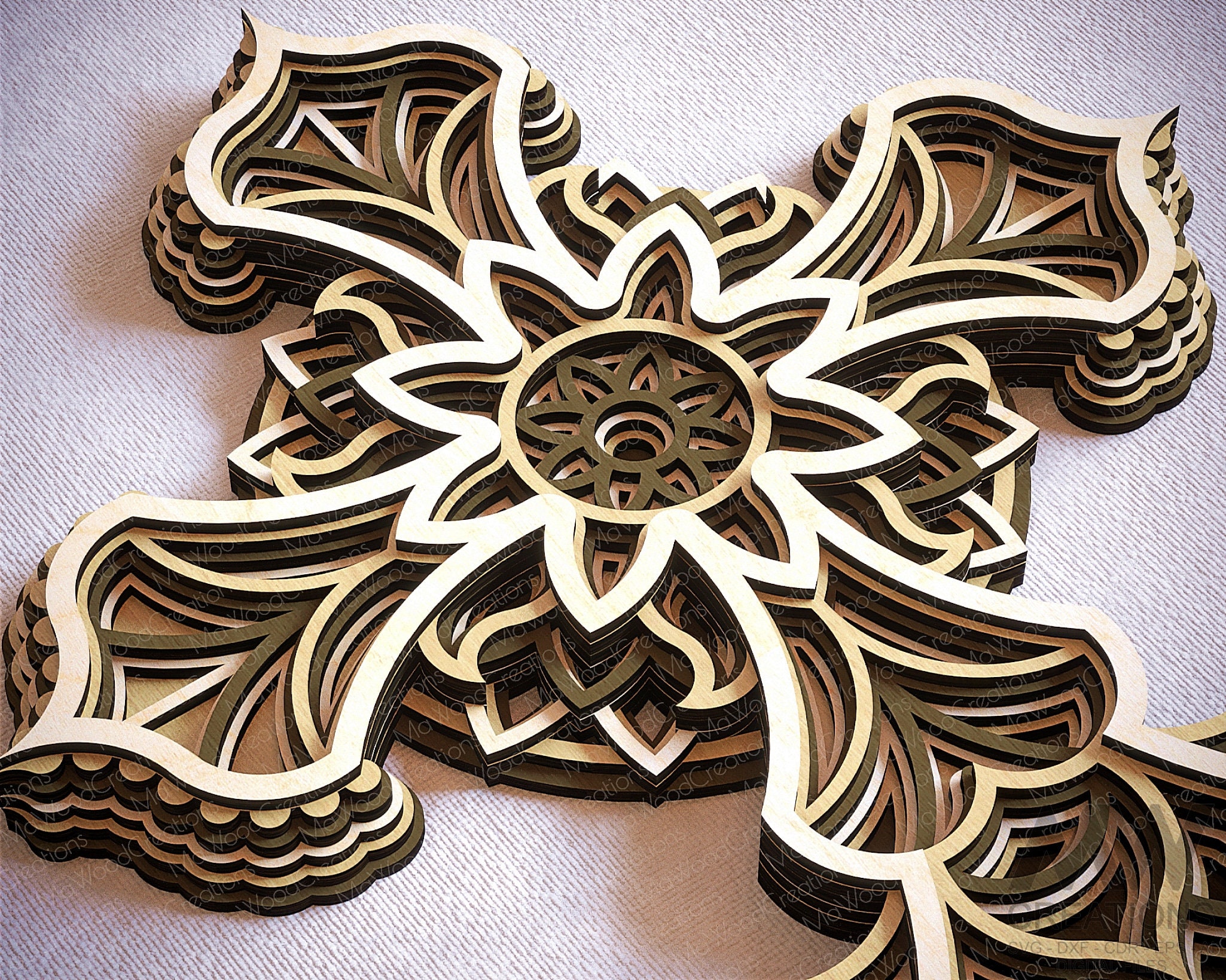 6 Layer Cross Laser Cut Cross SVG Dxf 3d Layer Cross Svg - Etsy Australia