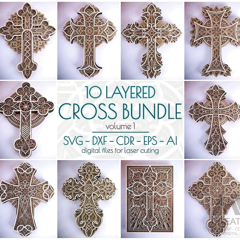 Laser Cut Cross - Etsy