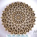 Laser Cut Compass 3D Mandala Svg Files Multilayer Panel, Multi-layer ...