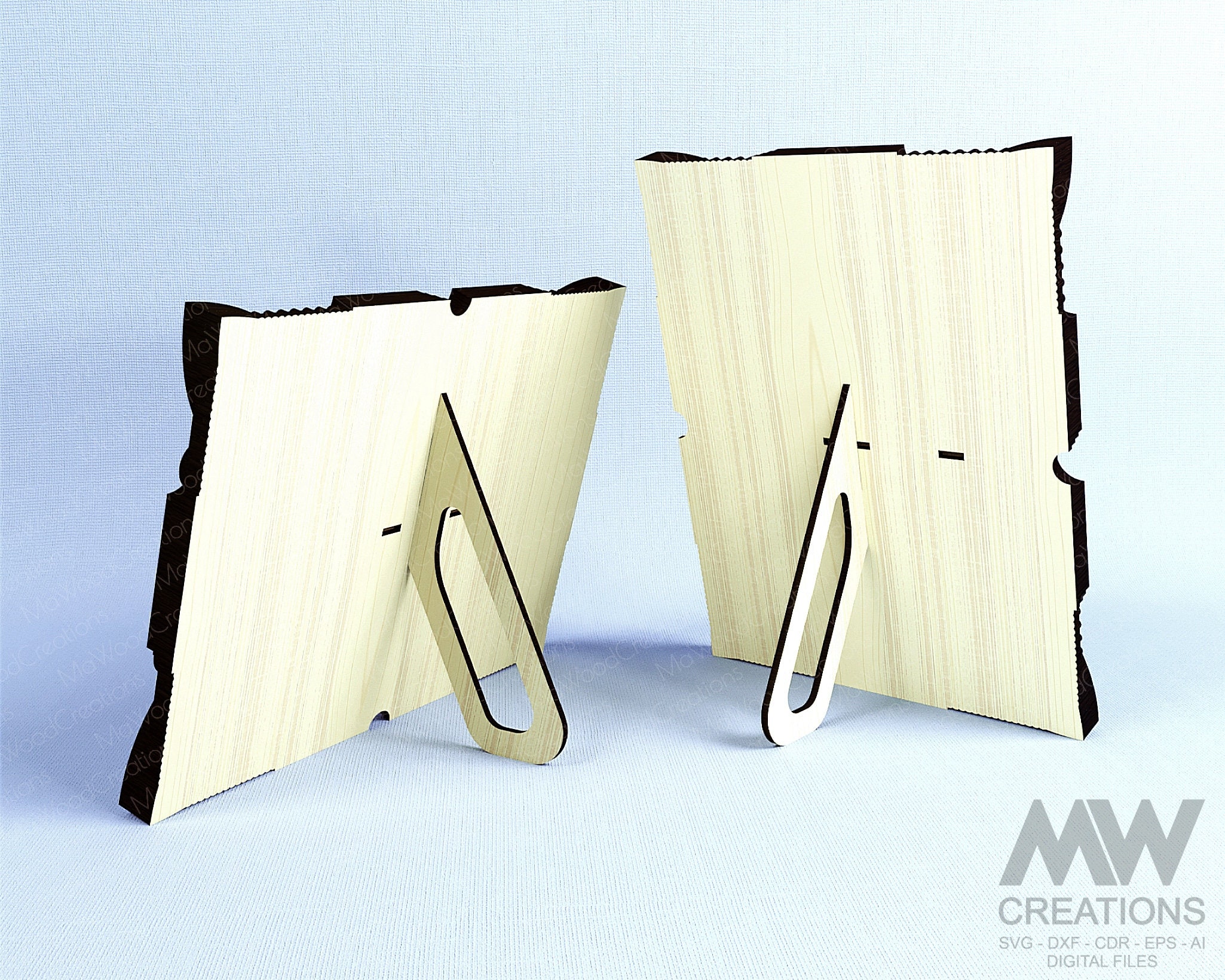 Laser Cut Multi-layer Frame SVG DXF 4x6 Photo Frame Svg - Etsy