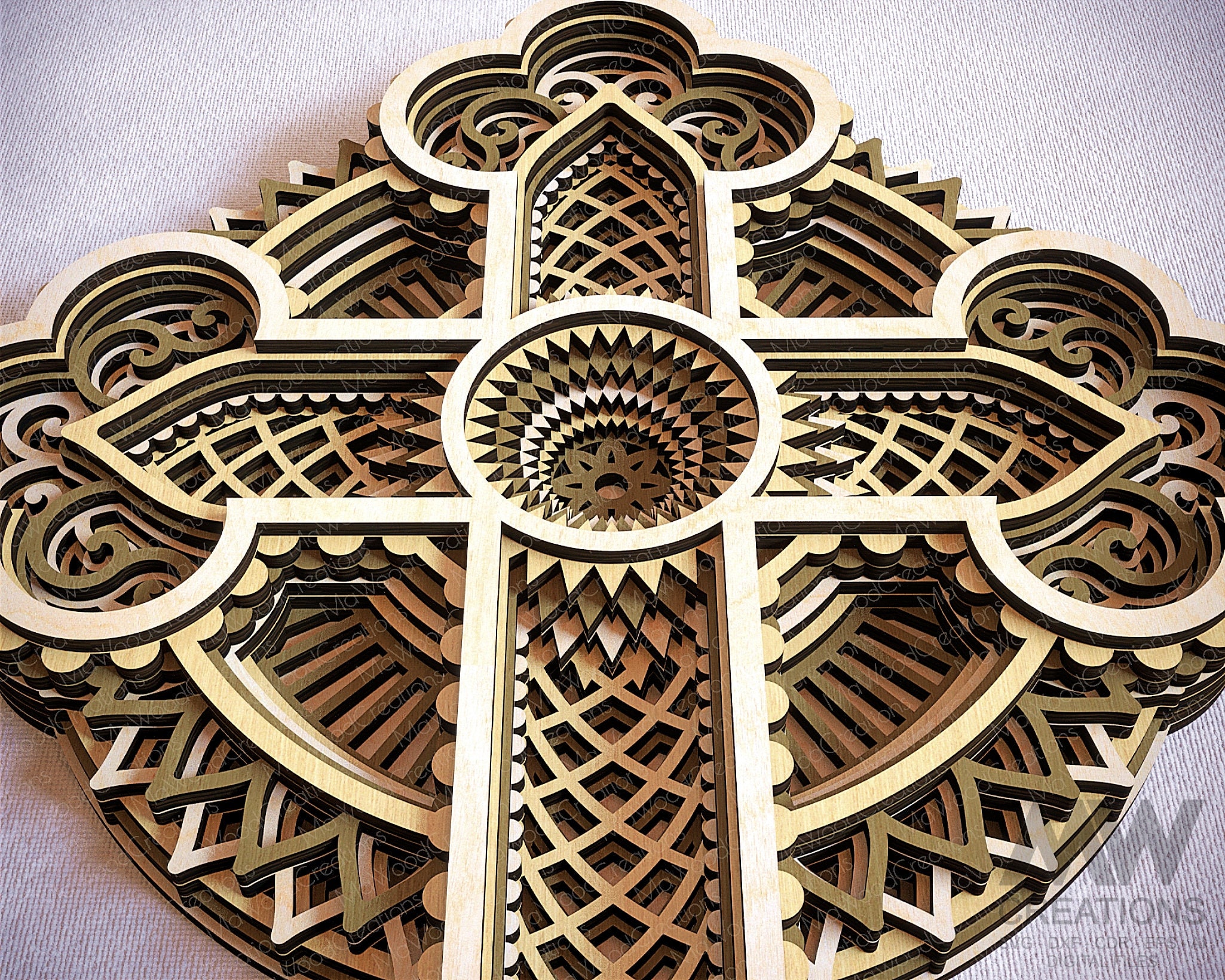 Cruz de corte láser Cruz cristiana SVG para Cricut Cruz de - Etsy México