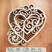 3d Layered Heart Svg, 3d Heart Cricut, Multilayer Heart Svgs, Heart SVG ...