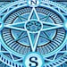 Multilayer Compass Mandala SVG, 3d Compass Svg, Shadow Box Compass ...