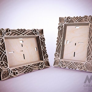 Multilayer Frame Svg, 5x7 Picture Frame Svg, Laser Cut Frame SVG DXF ...