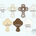 Laser Cut Multilayer Cross Svg Dxf, Christian Cross SVG, Multi Layer ...