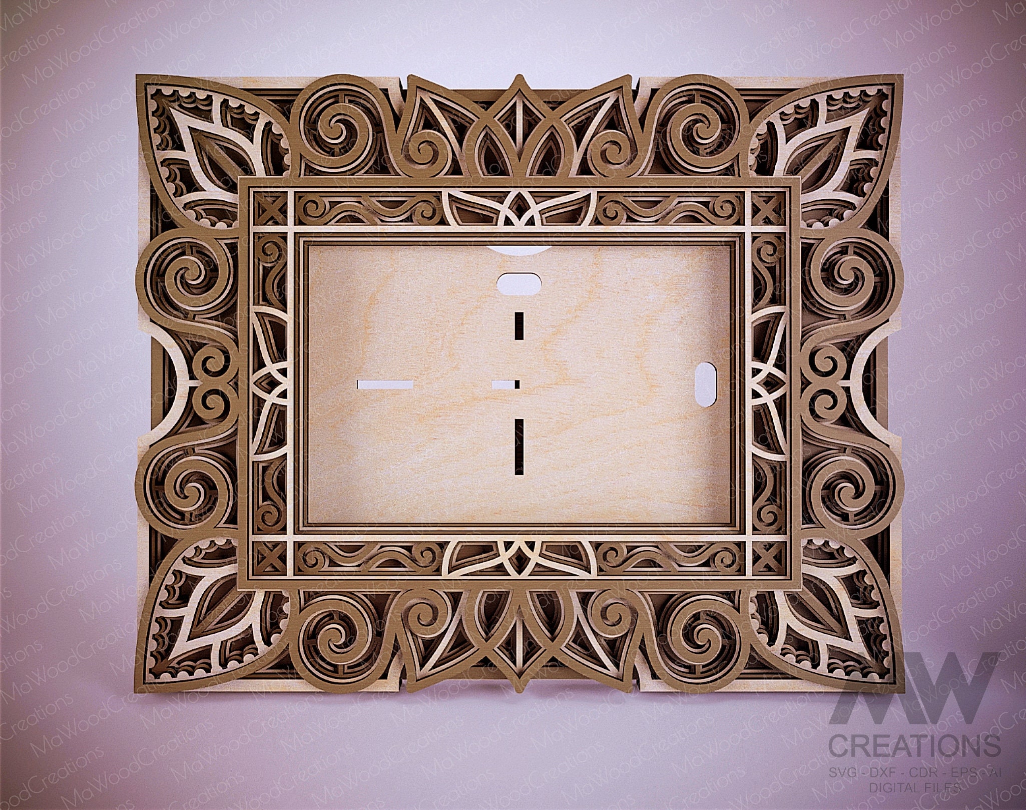 Multilayer Laser Cut Frame SVG DXF 4x6 Photo Frame Svg Laser - Etsy UK