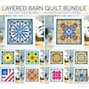 10x10 Mandala Bundle Vol.8, 3D Layered Mandala SVG Bundle, Multi-layer ...