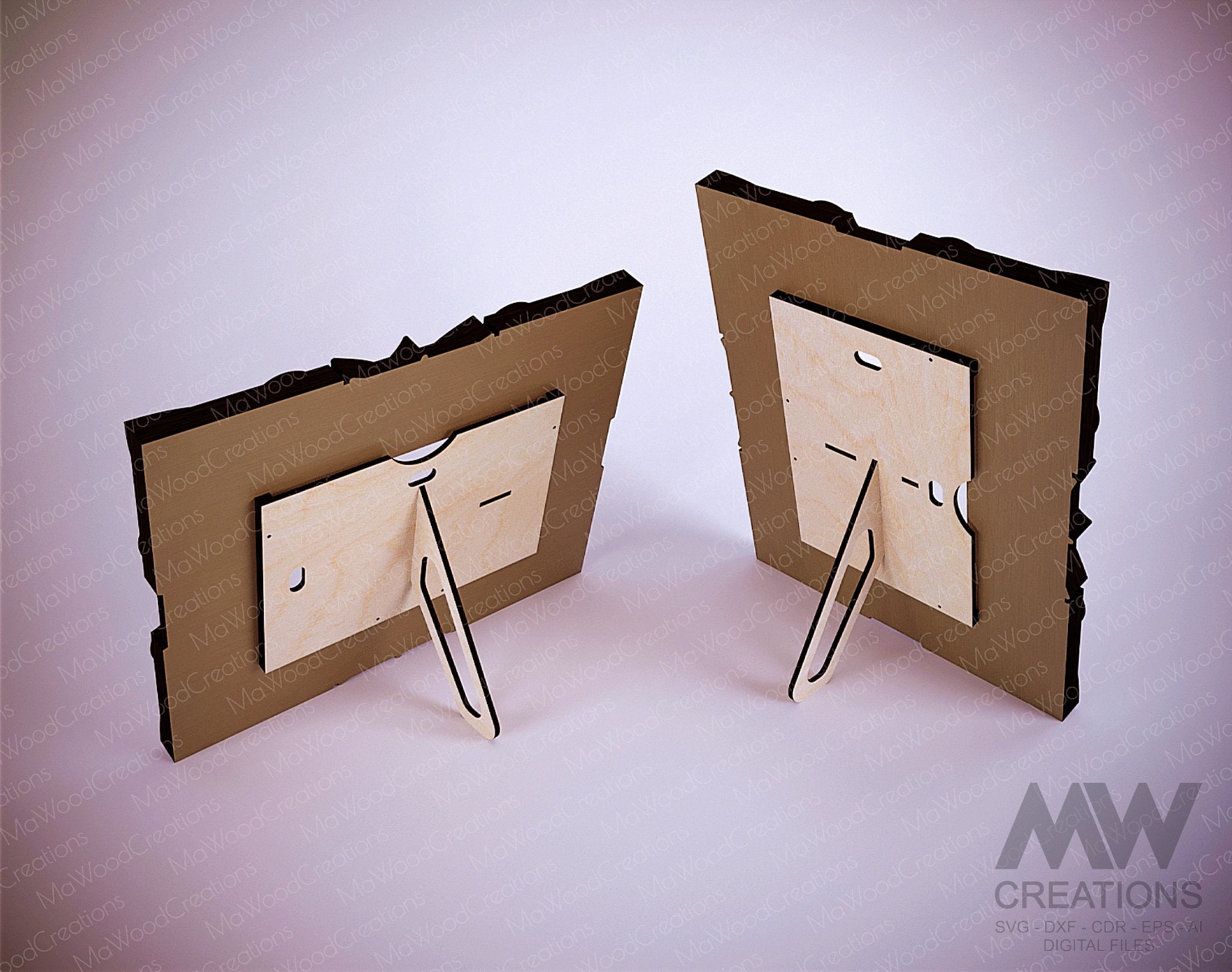 Multilayer Laser Cut Frame SVG DXF 4x6 Photo Frame Svg Laser - Etsy UK