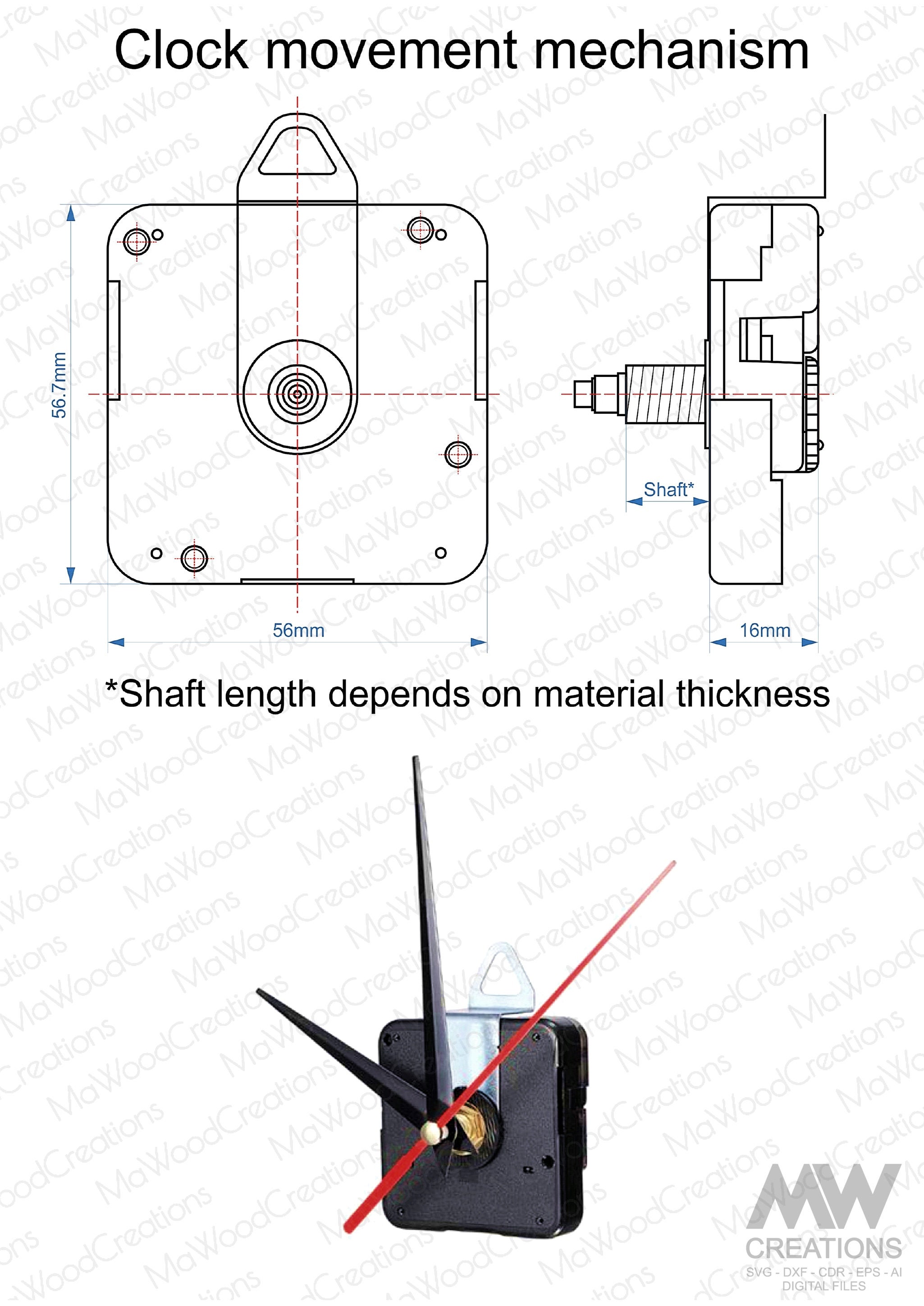 5 Layer Mandala Clock Svg, 3d Layer Svg Clock, Multi Layer Clock Laser ...