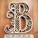 Laser Cut Letter A, Layered Letters SVG, Multi Layer Letters, Letters ...