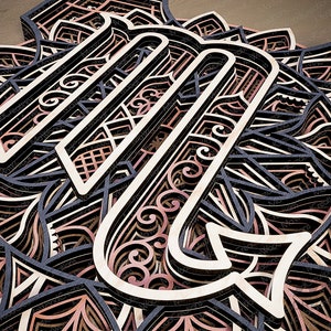 Scorpion Zodiac Sign, Multilayer Scorpio Mandala, Laser Cut Zodiac ...