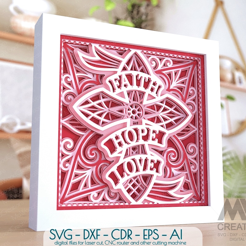 Faith Shadow Box - Etsy