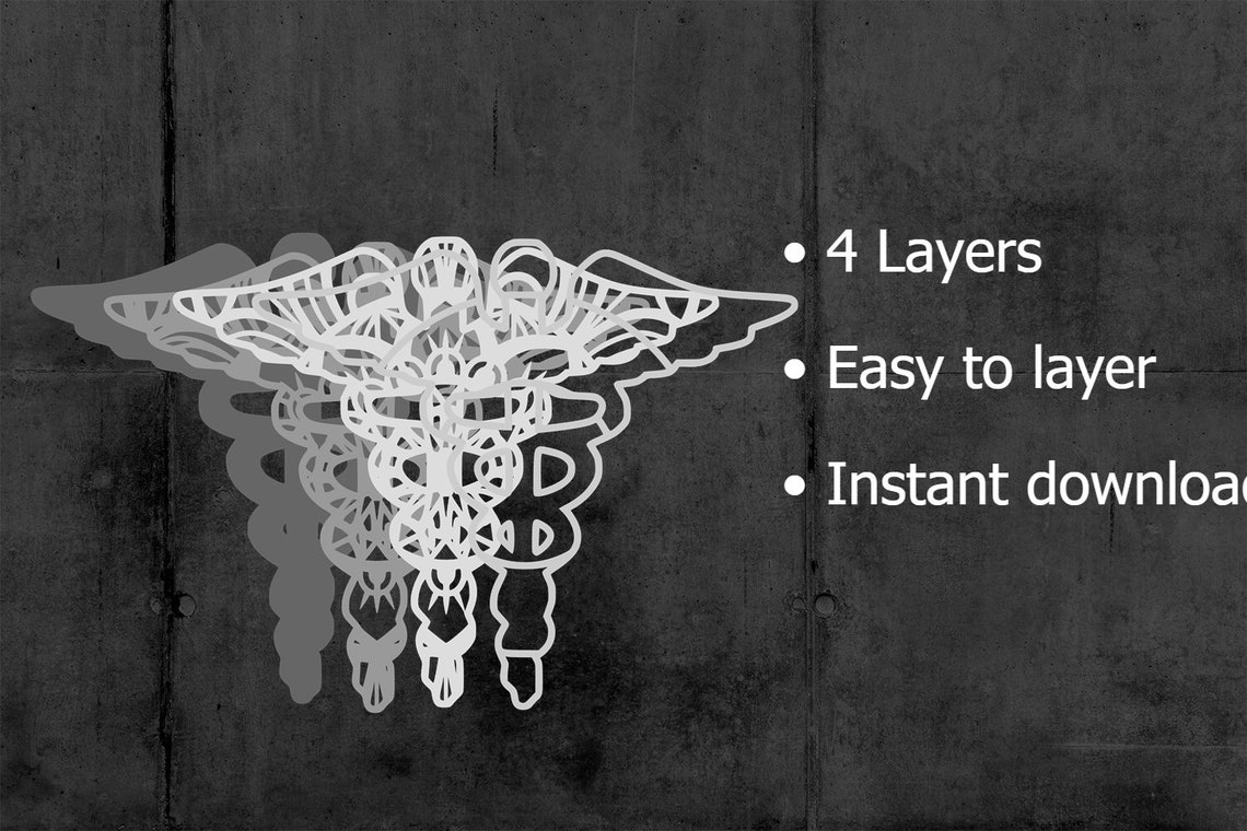 Layered Medical SVG DXF Files for Laser Cut Doctor Svg 3D - Etsy Canada