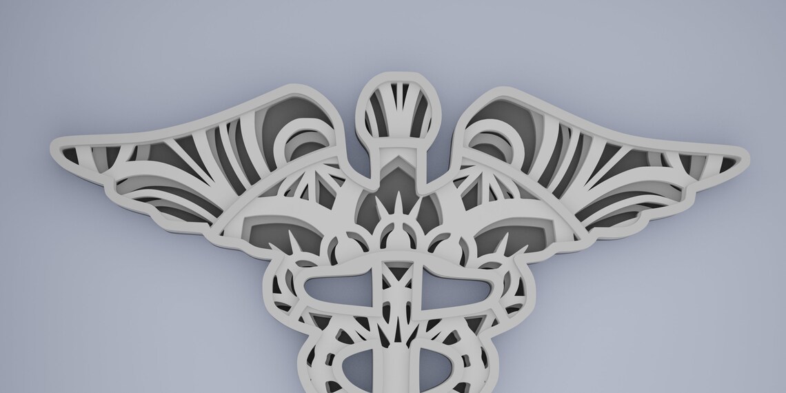 Layered Medical SVG DXF Files for Laser Cut Doctor Svg 3D - Etsy Canada