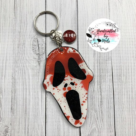 Horror Film Keychain Horror Scary Movie Keychain Ghost | Etsy