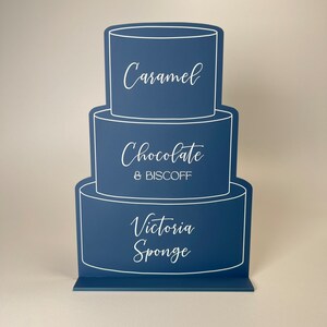 Wedding Cake Sign Cake Flavours Sign Wedding Decor Table Sign - Etsy