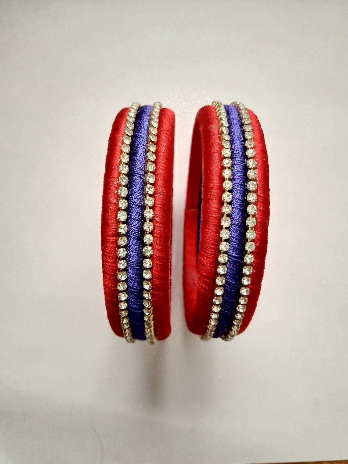 Silk Thread Designer Bangles - Etsy