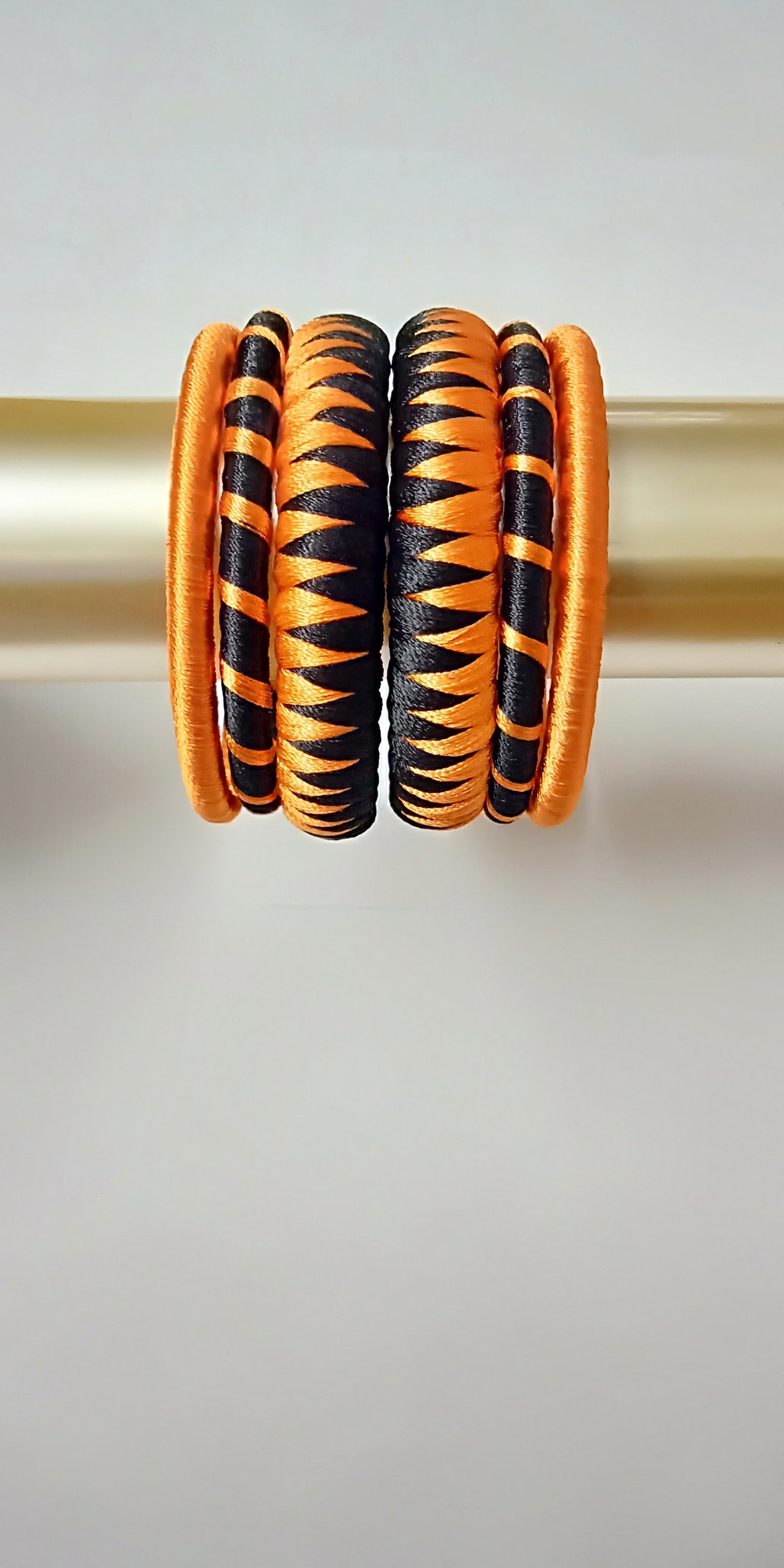 Handmade Silk Thread Zig Zag Bangles - Etsy