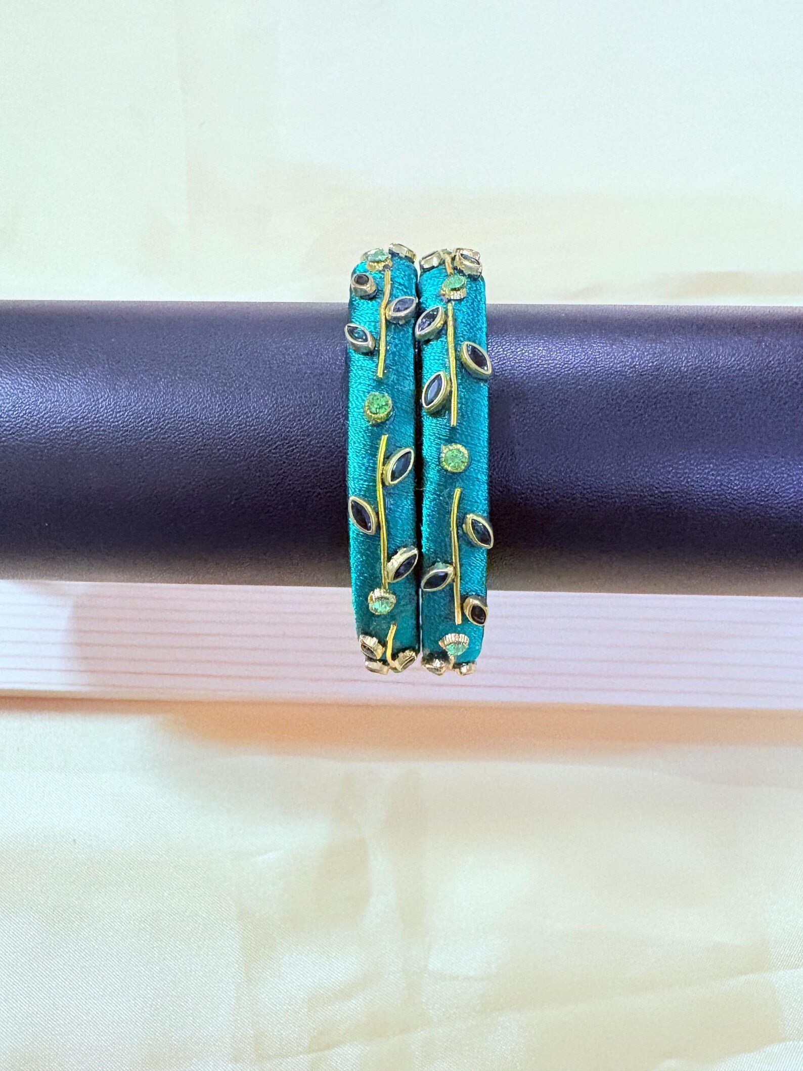 Silk Thread Bangles Set of 2/silk Thread Bangles/ Bangles for Gifting ...