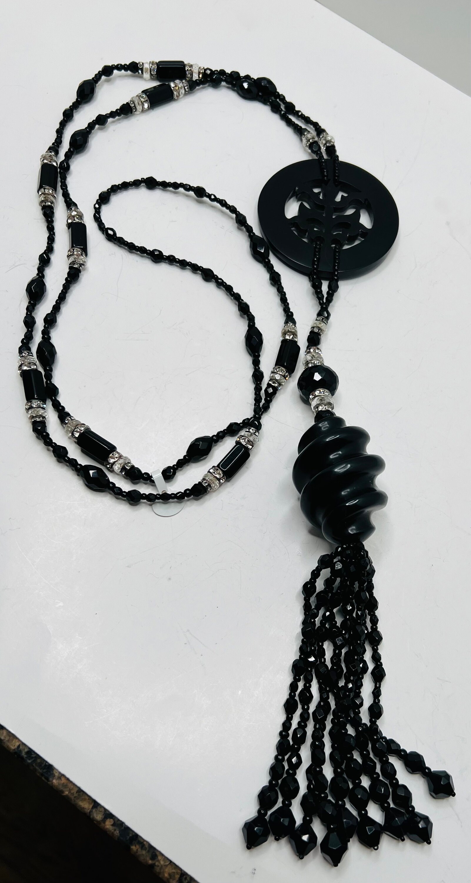 Antique Trade Bead Green Copal Melon Beaded Necklace - Etsy