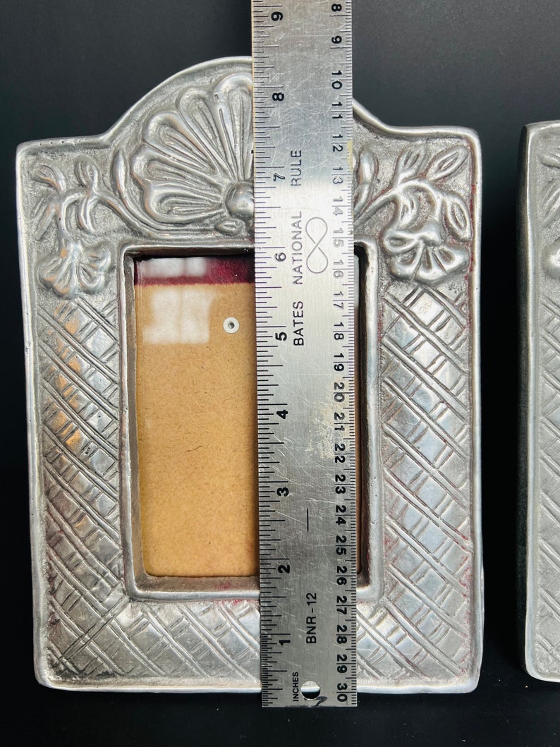 Vintage Heavy Silver Picture Frame From Mexico a Set of 3 - Etsy