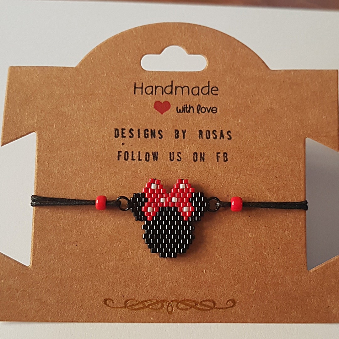 Kids Peyote Beaded Bracelet Frozen Mickey Mouse Minnie - Etsy