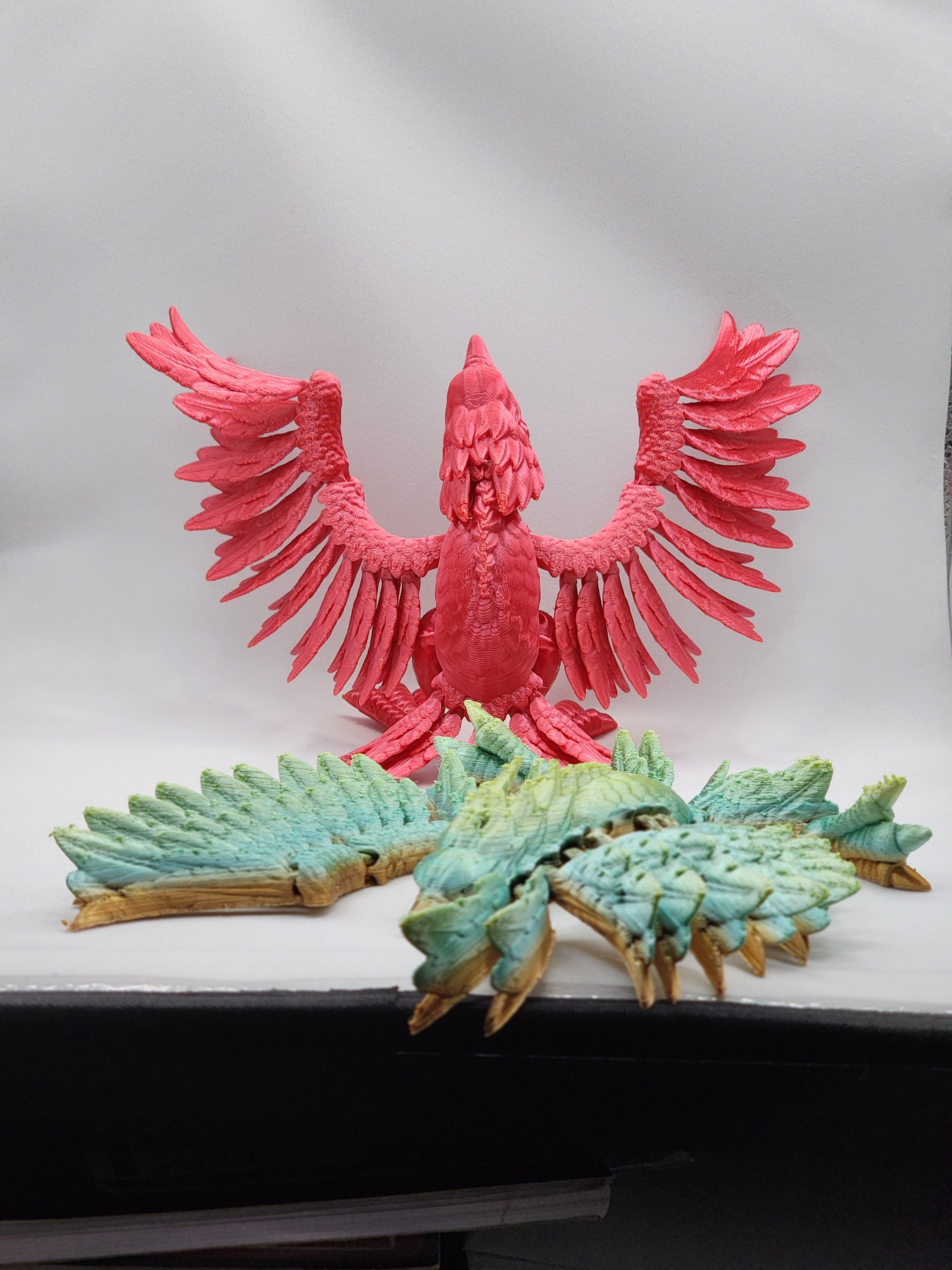 Articulated Phoenix Fidget Toy/model - Etsy