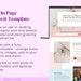 Opt-in Page Showit Template | Lead Magnet Opt-in Page Template for ...