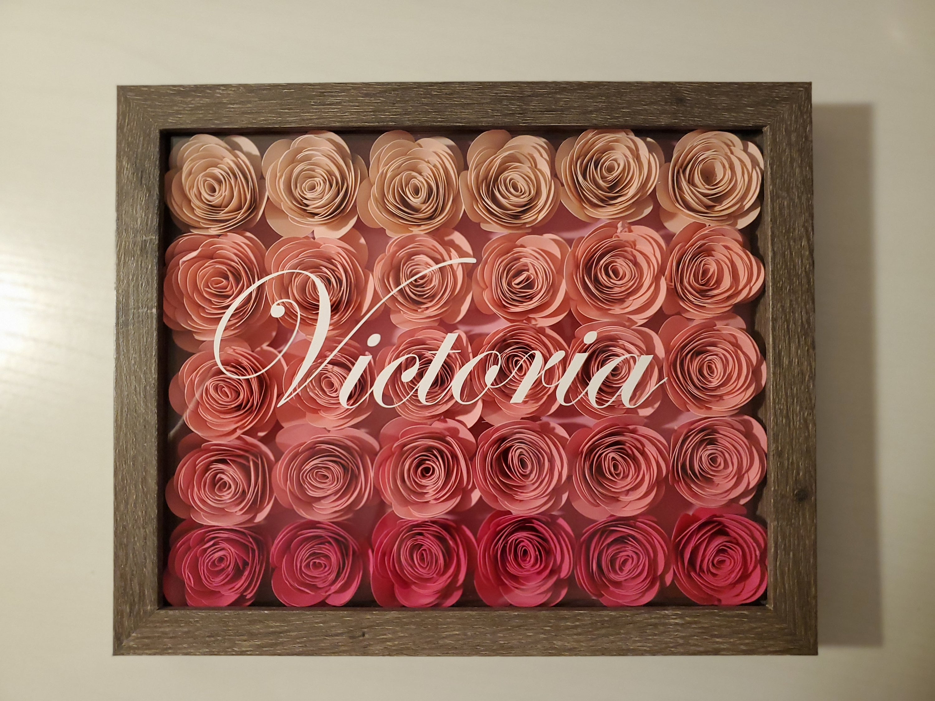 Personalized Shadow Box - Etsy