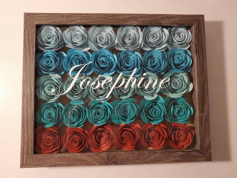 Personalized Shadow Box - Etsy