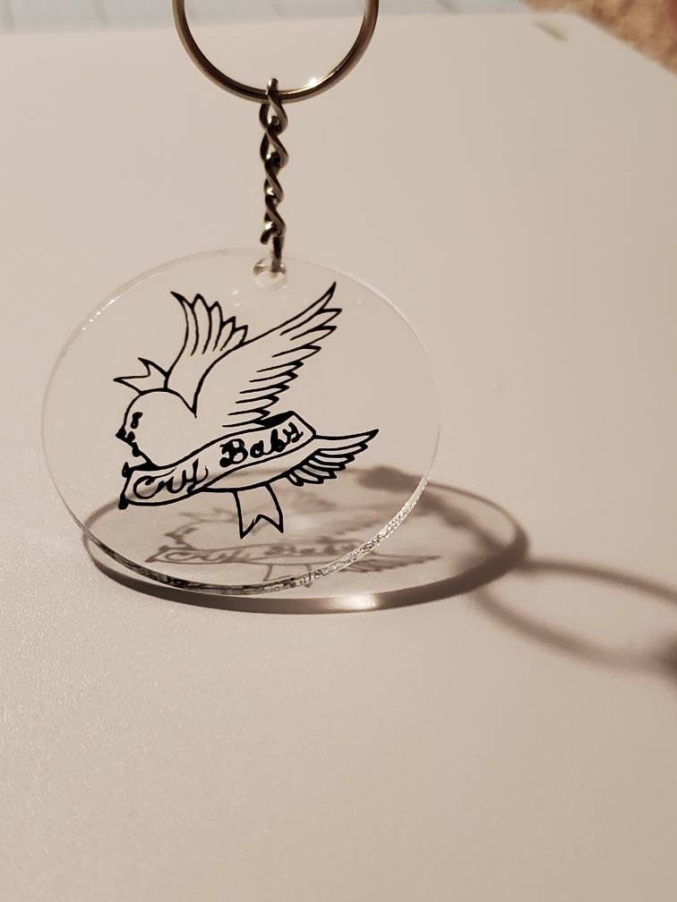 Lil Peep Keychain - Etsy