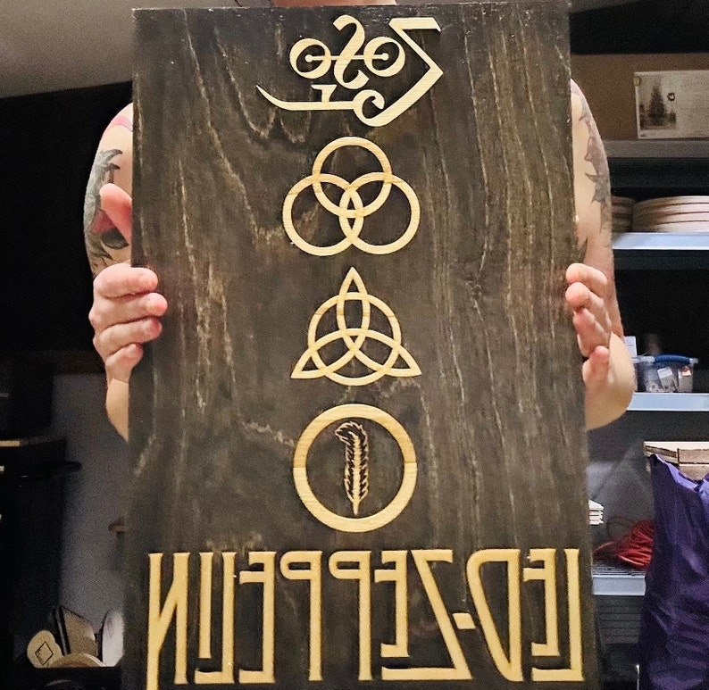 Led Zeppelin Sign - Etsy