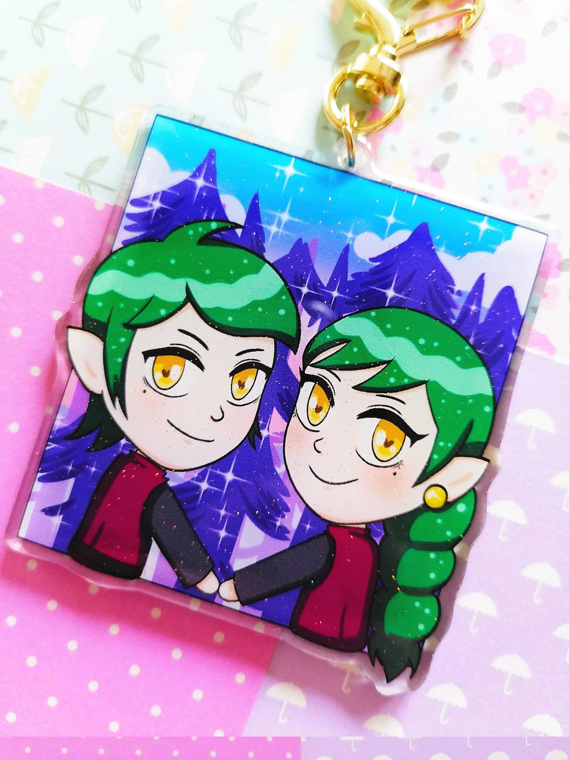 Edric and Emira Acrylic Charm - Etsy