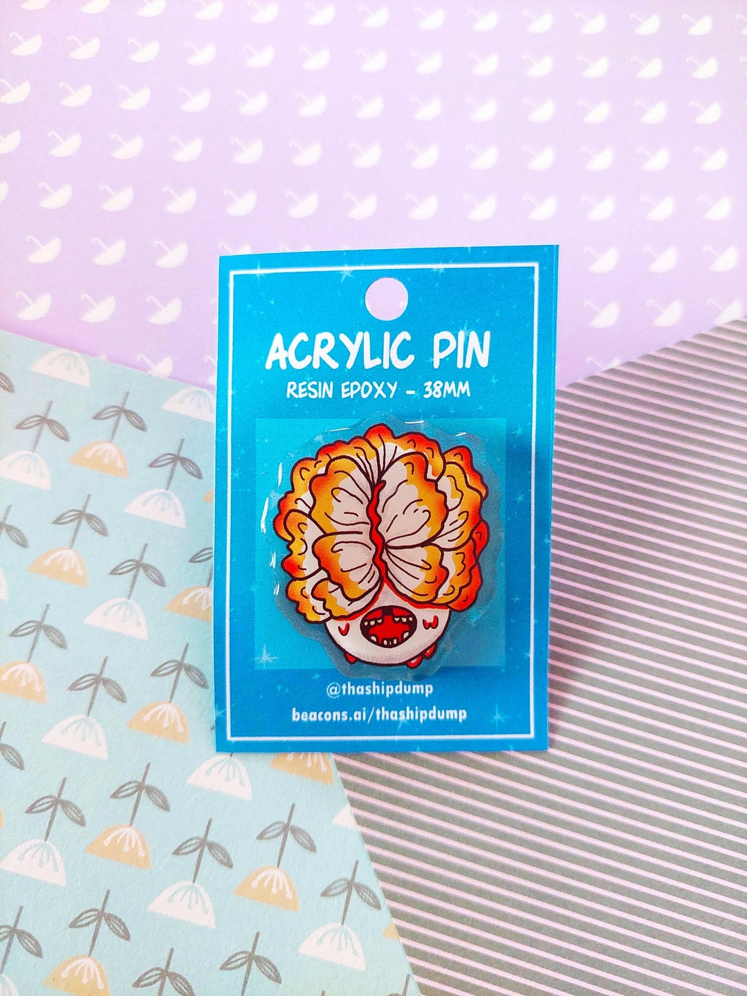 Clicker TLOUS Acrylic Pin - Etsy