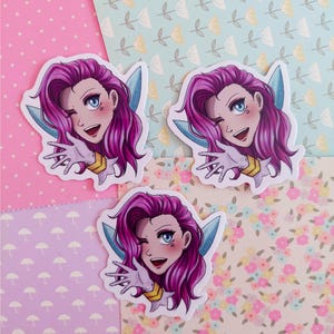 Seraphine League of Legends Vinyl Sticker - Etsy